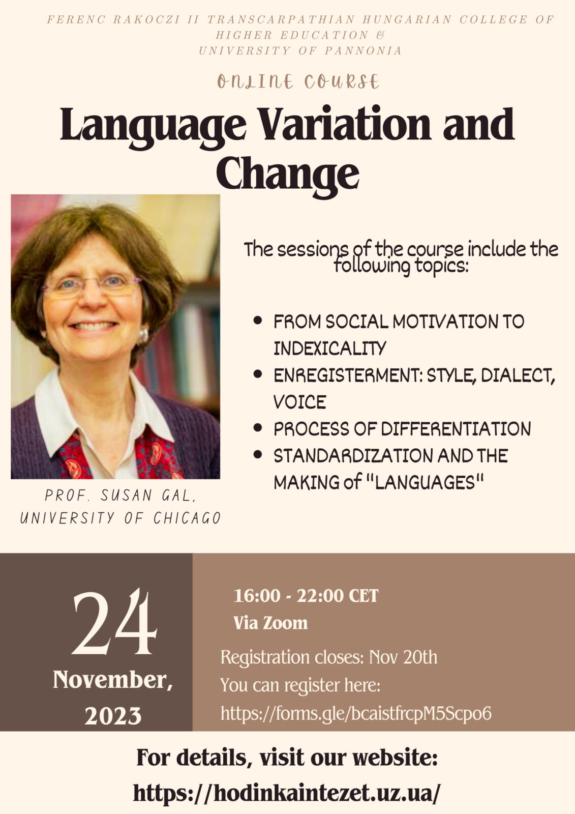 Hamarosan: a világhírű nyelvészprofesszor és antropológus, Susan Gal ...